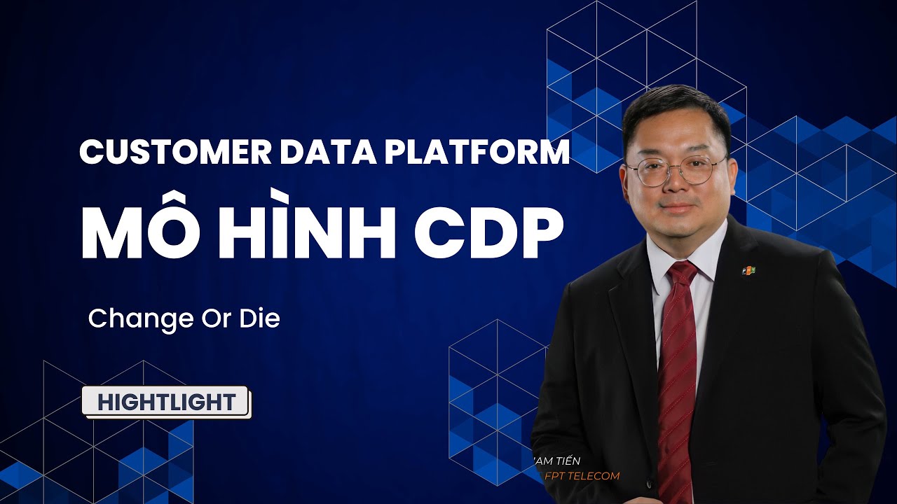 Ông Hoàng Nam Tiến (FPT) chia sẻ về mô hình CDP với các khách hàng của K&G Việt Nam